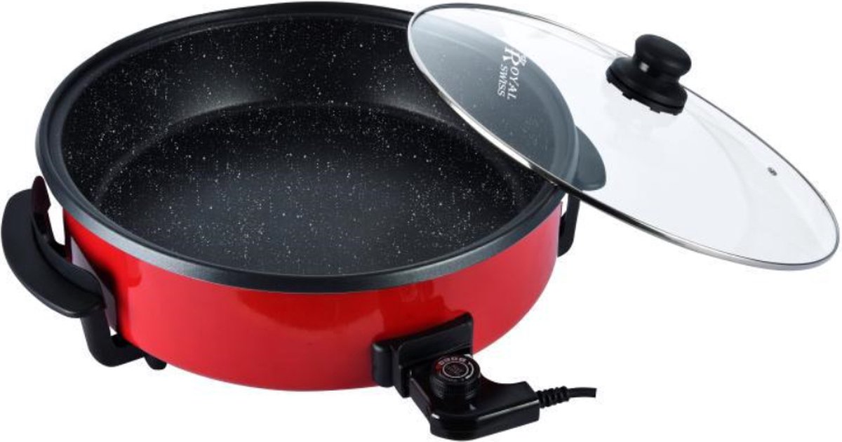 Royal swiss Electric pizza pan | bol.com