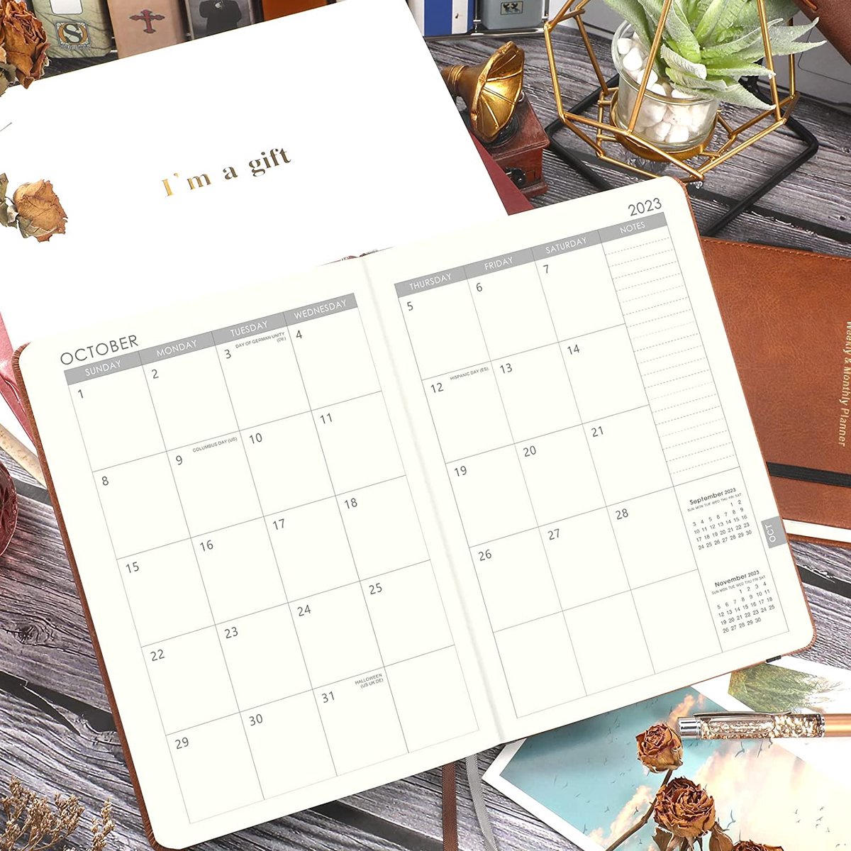 BooQool luxe kalender 2022-2023 - weekplanner 2022-2023 - incl ...