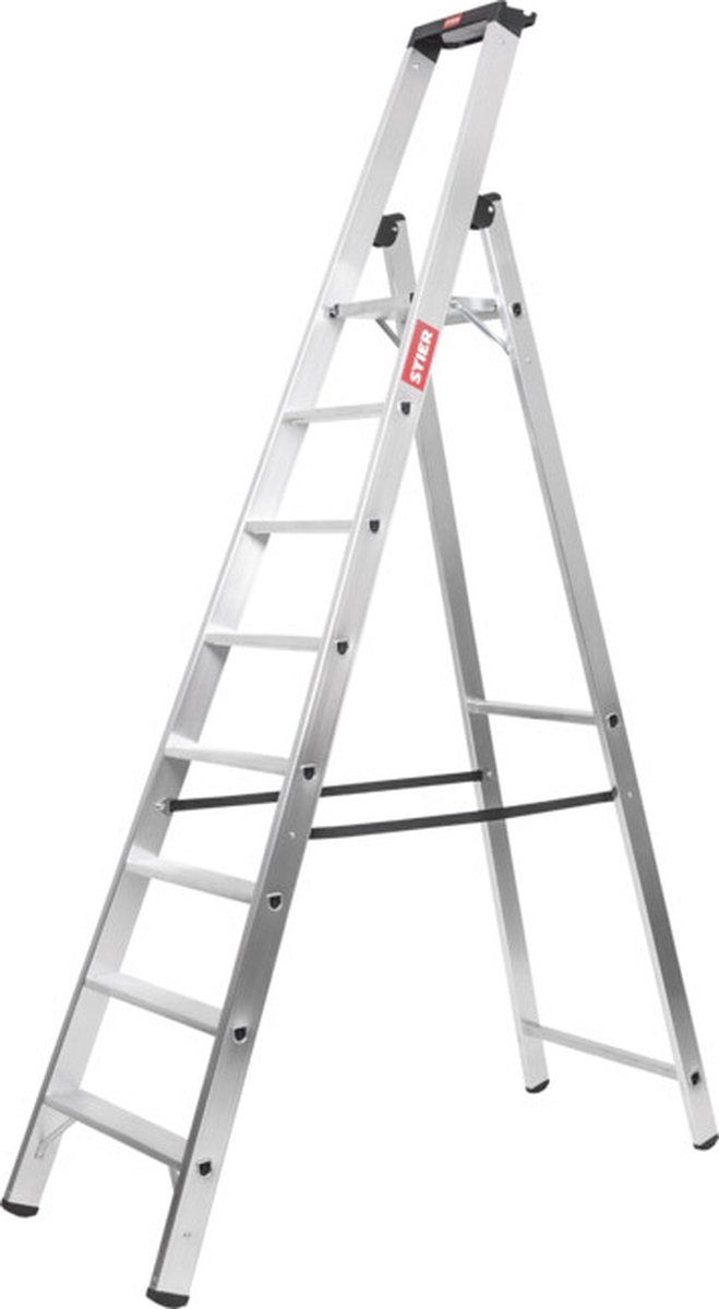 TAURUS - Steps Staande Ladder Premium - Zilver | bol.com