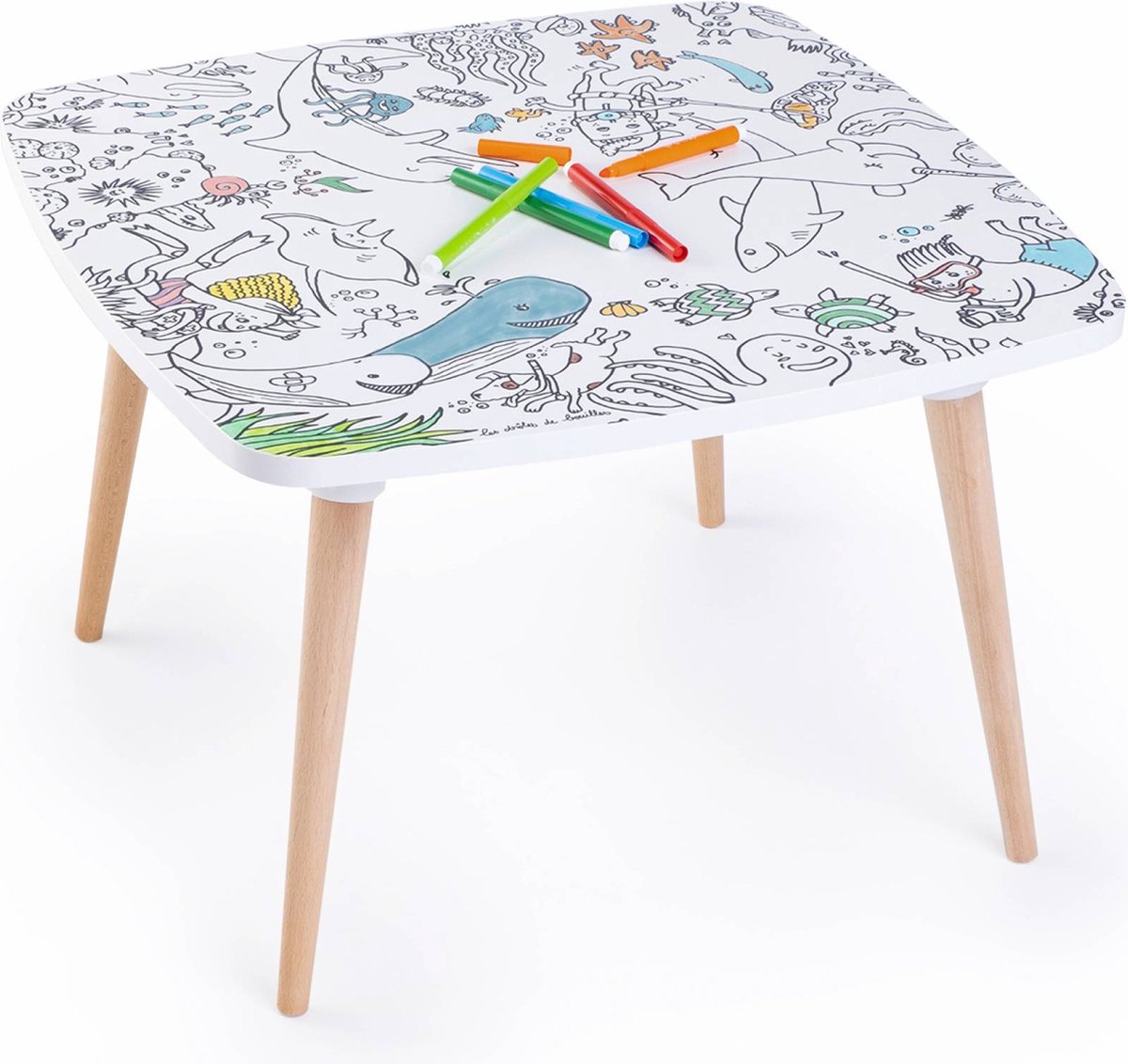 Alice's Garden Tableau à colorier La Plongée Inoubliable – 60x60cm ...