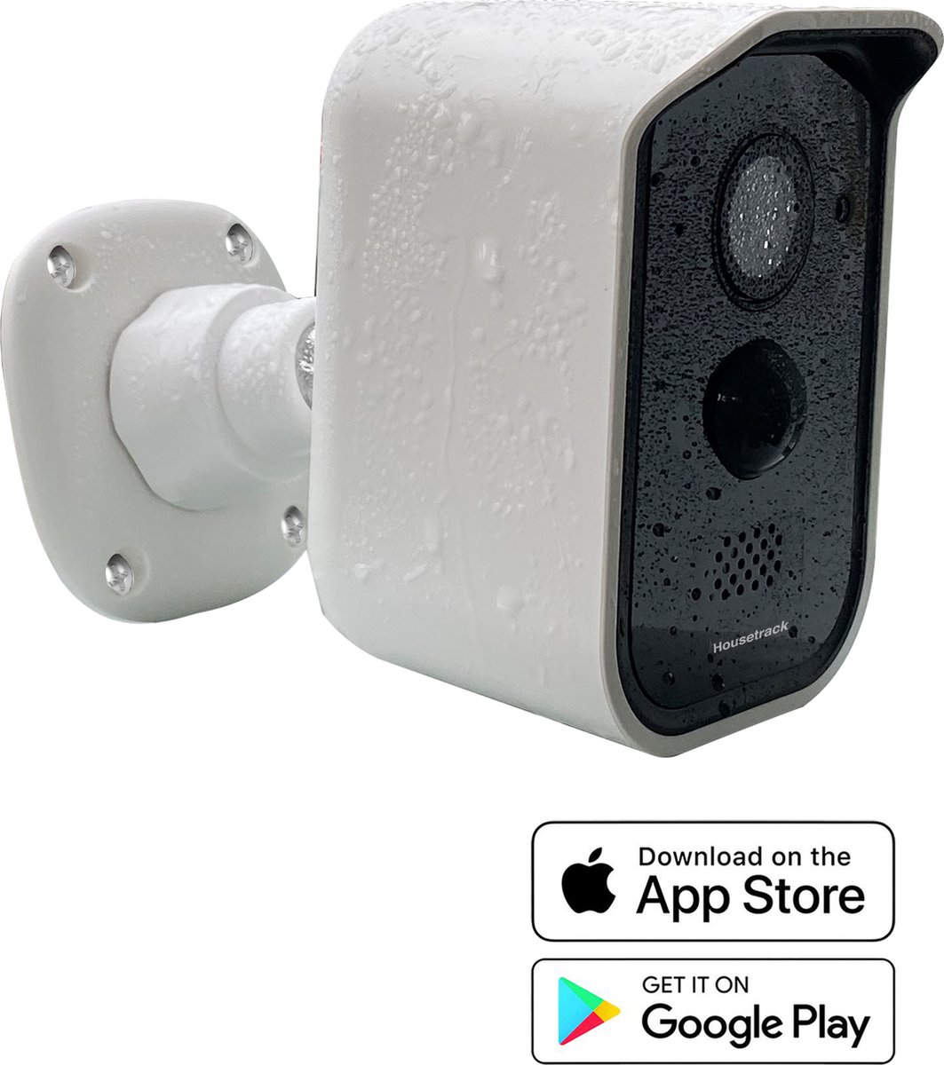 Housetrack 1080P Bewakingscamera met App - Draadloos Wifi Camera - IP ...