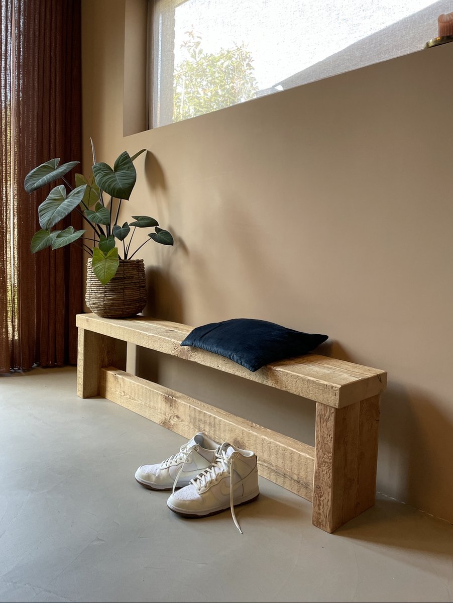 Houten bankje BERRY 120cm | bol.com