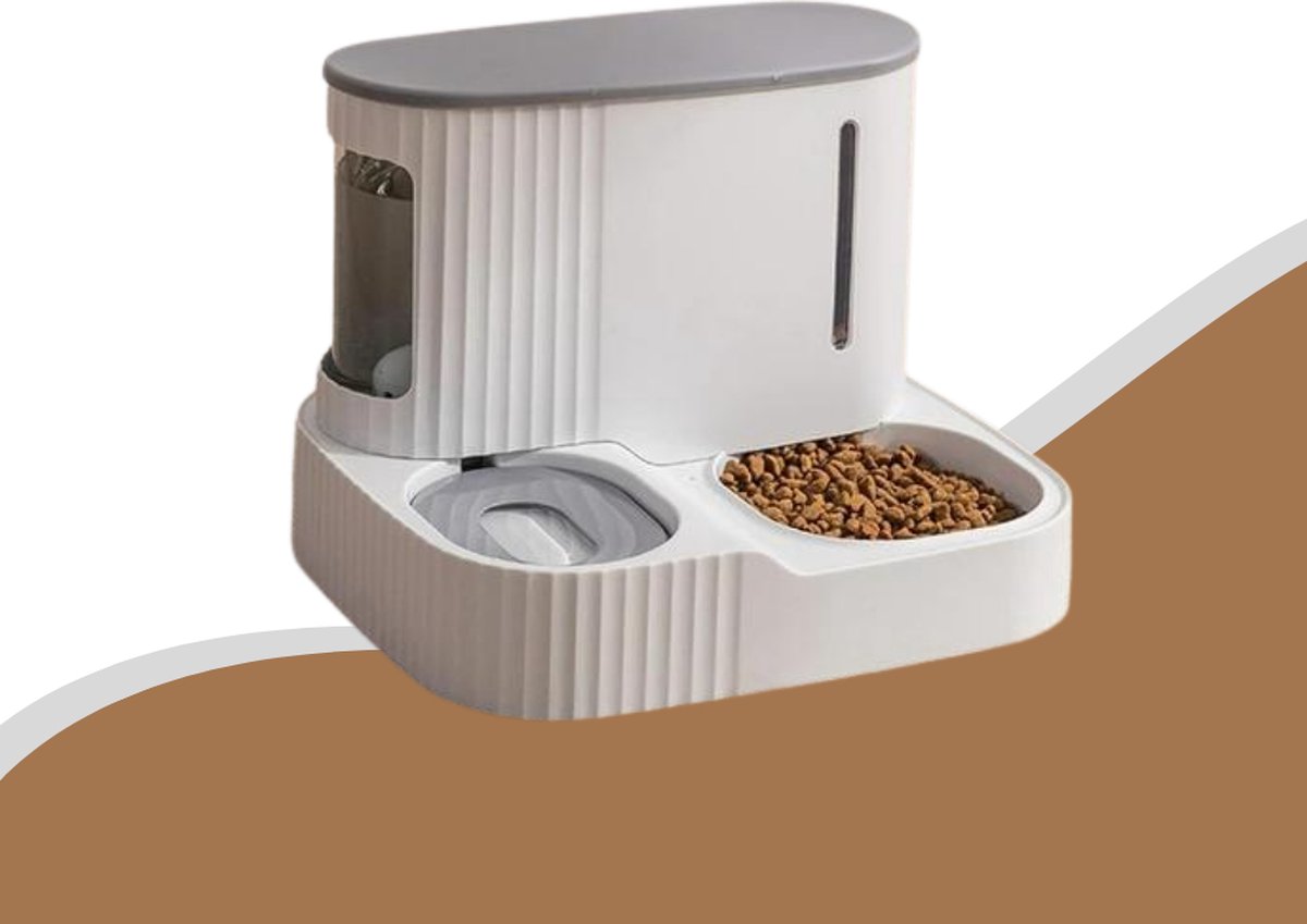 Bol de nourriture pour chat automatique | Mangeoire pour Chats ...