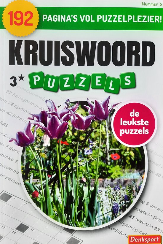Denksport Kruiswoordpuzzels 3 sterren - 192 puzzels - Denksport ...
