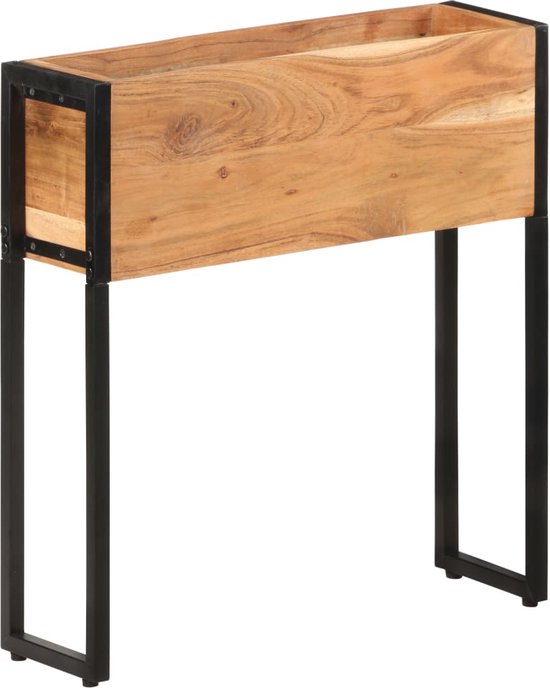 Prolenta Premium - Plantenbak 60x20x68 cm massief acaciahout - plantenbakken voor... | bol.com