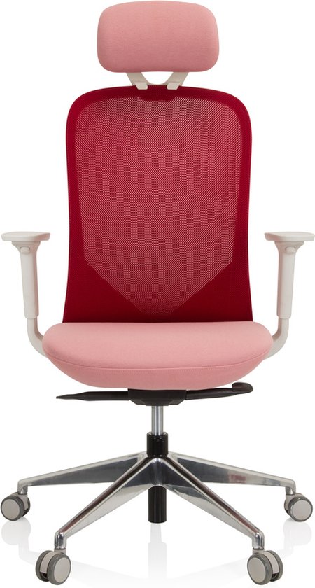 AVEZA PRO - Professionele bureaustoel Roze | bol.com