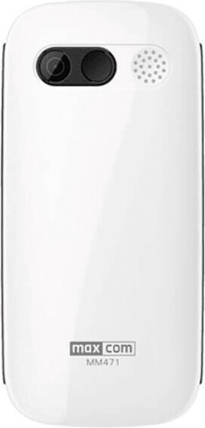 MaxCom MM471, Rechthoek, Dual SIM, 5,59 cm (2.2"), 2 MP, 1400 mAh, Wit ...