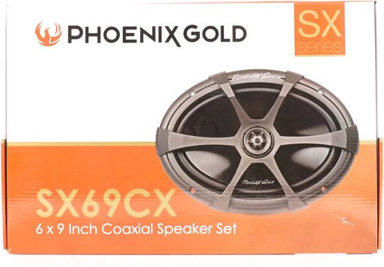 Phoenix Gold SX69CX Coaxiaal speakerset 6"x9" (15x23 cm.) | bol