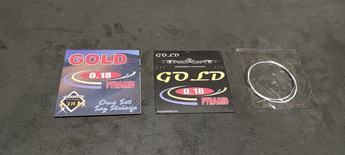 PYRAMID Tel/snaren - Saz Baglama 0,18 Kisa Sap/korte hals SAZ TELI ...