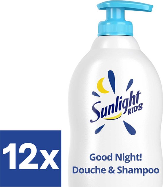 Sunlight Good Night Douche & Shampoo - 12 x 400 ml | bol