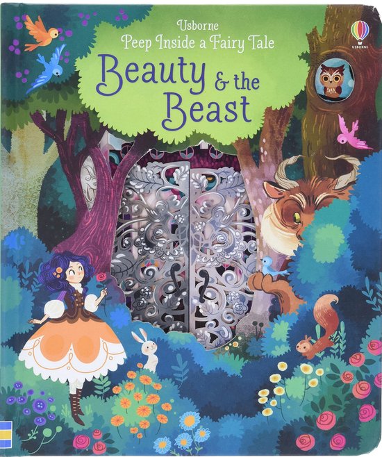 USBORNE Peep Inside a Fairy Tale Beauty and the Beast, Anna Milbourne ...