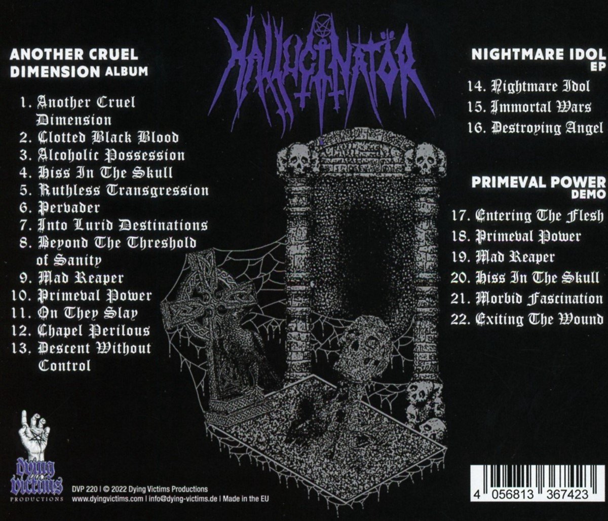 Hallucinator - Another Cruel Dimension (CD), Hallucinator | CD (album ...