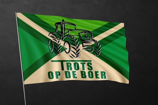 Boeren Protest Vlag - Trots Op De Boer - Achterhoek - Boerenprotest ...
