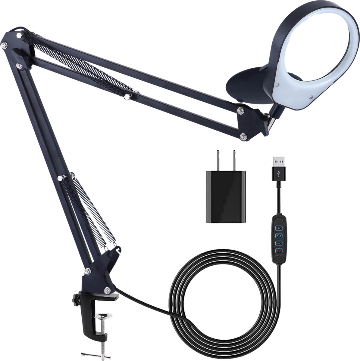 Earkings Loeplamp Vergrootglas met Verlichting - Loeplamp met LED ...