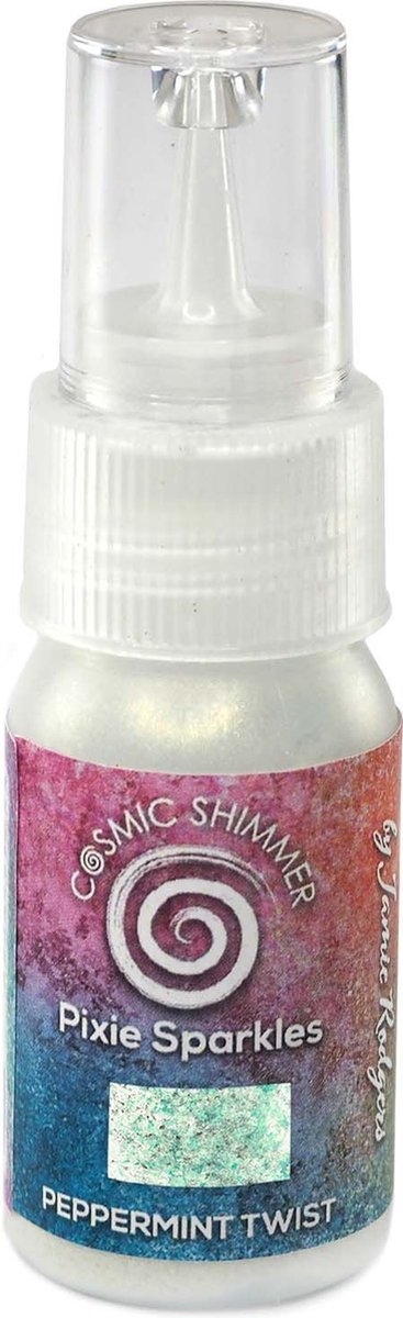 Cosmic Shimmer Pixie sparkles Peppermint twist | bol.com