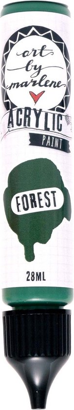 Acrylic paint 35 forest - Art by Marlene essentials 28 ml nr. 35 | bol.com