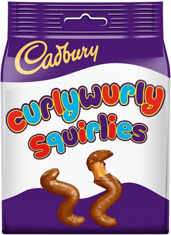 Cadbury - Curly Wurly Squirlies - 10x110 gram | bol.com