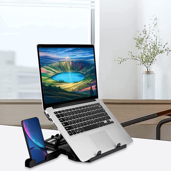 Ergonomische Laptopstandaard - Laptop Stand - Laptoptafel - 10 tot 17 ...