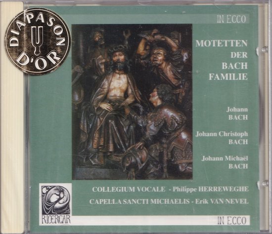 Motetten der Bach familie - Collegium Vocale Gent o.l.v. Philippe Herreweghe, Capella... | bol.com