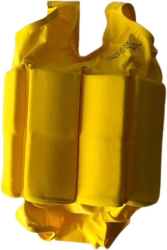 Polyotter - Floatsuit - 4-6 jaar - max 25 kg - geel | bol.com
