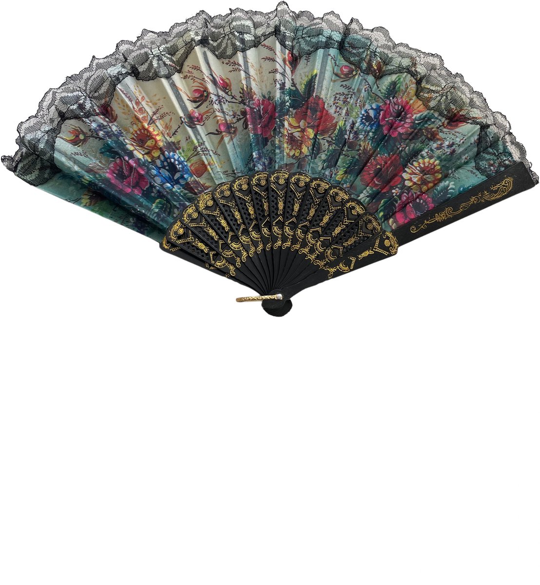 Handige Handwaaier / Waaier / Wapper | Festival Waaier | Spaanse Waaier ...