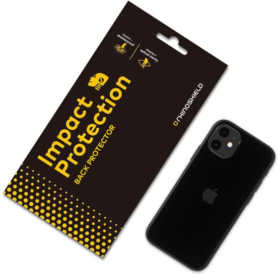 RhinoShield Impact Protection iPhone 12 Pro Max back protector | bol