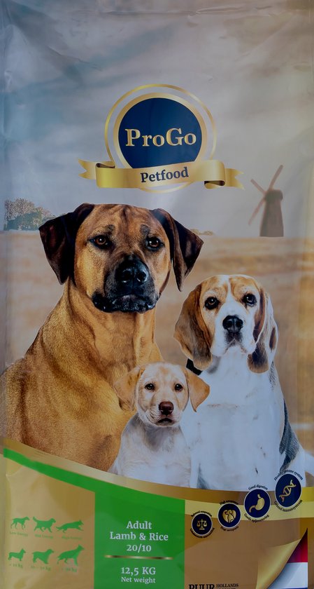 ProGo Adult Lamb&Rice 20/10 12,5 kg | bol