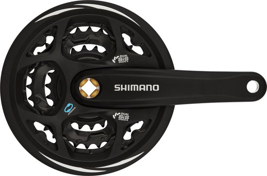 Shimano Altus FC-M311 Crankset 42/32/22, zwart | bol
