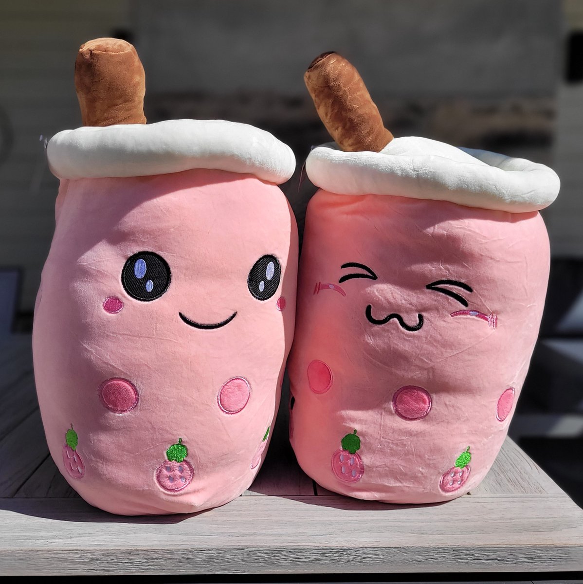 Bubble Tea Knuffel - Bubble Tea Kussen - Kawaii Knuffel - Bubble Tea ...