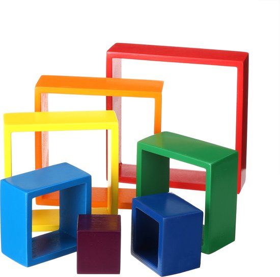 GARPROVM Houten blokken - houten boogbouwstenen - blokkenset ...