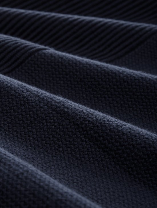 TOM TAILOR structured knit jacket Heren Vest - Maat XL | bol.com