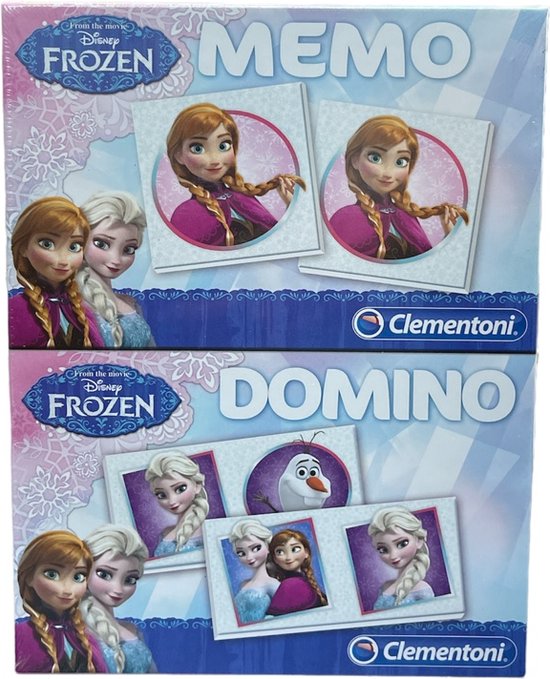 Disney Frozen Duopack Domino + Memo | Games | bol