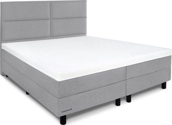 Boxspring Luxe 120x200 4 vlaks Grijs | bol.com