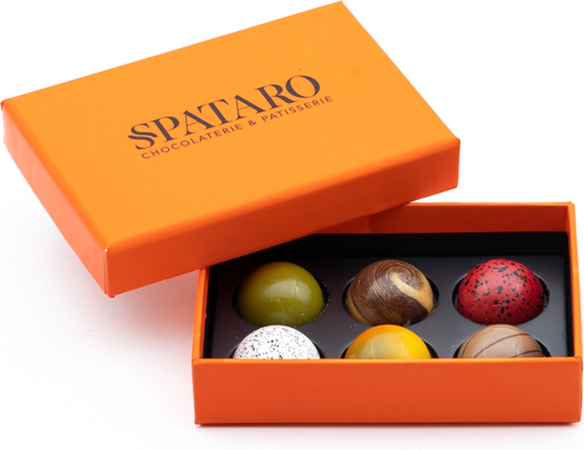 Spataro Chocolaterie & Patisserie - chocolade bonbons 6 stuks ...