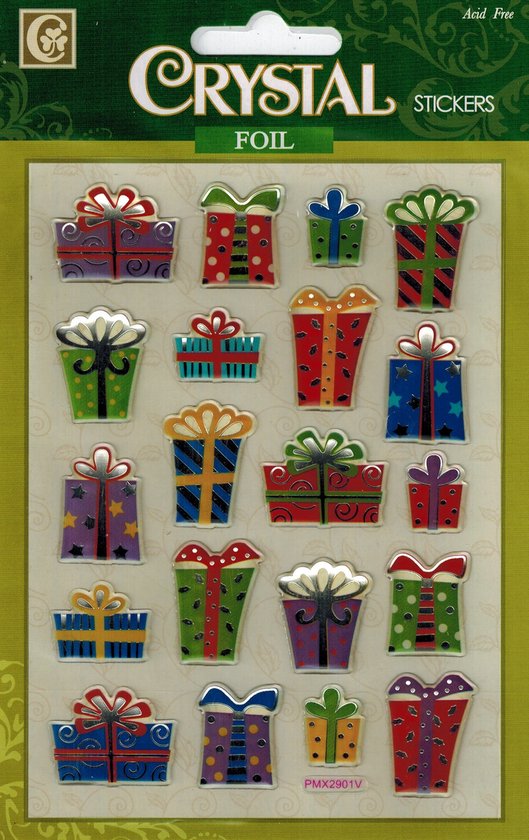 Crystal Stickers - Foil stickers - 3d Stickers - Cadeautjes | bol