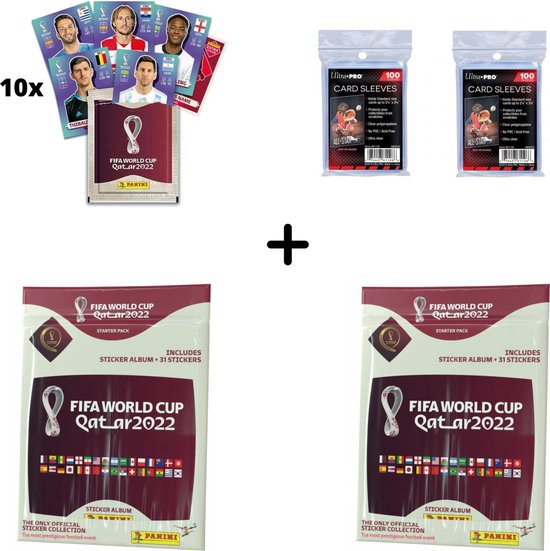Panini World Cup Qatar 2022 Starter Pack Turbo Set - Stickers | Games ...