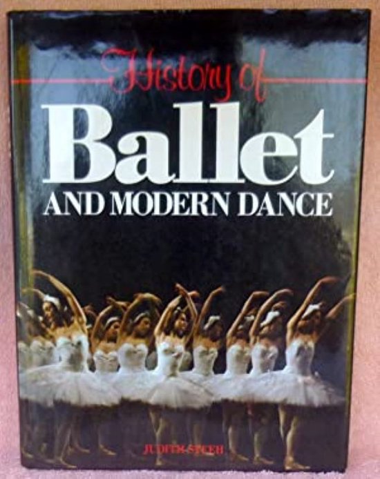 history of ballet and modern dance, steeh, judith | 9780883656389 ...