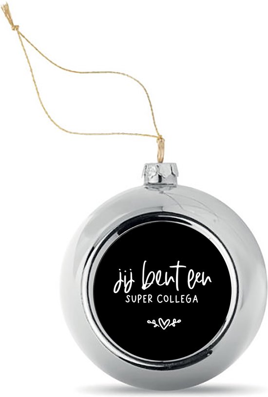 Kerstbal collega/Cadeau collega/Kerstbal cadeau collega | bol.com