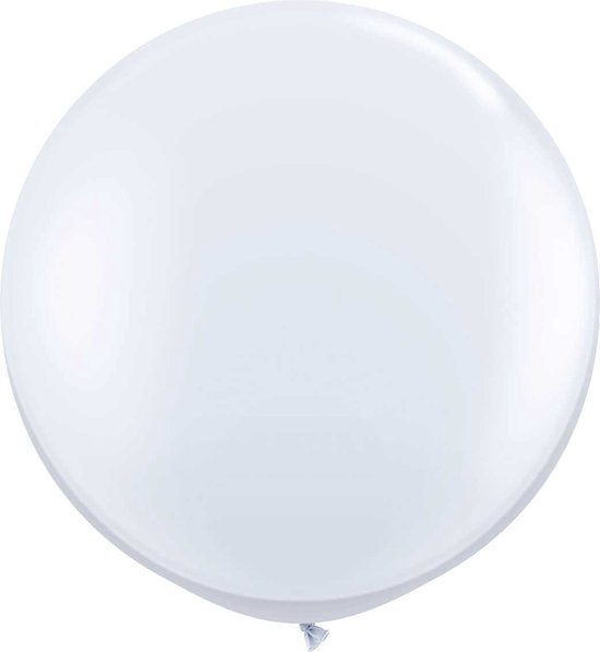 Ballon blanc XL - 90cm | bol.com
