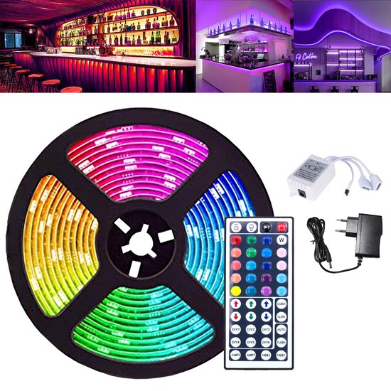 2M LED strip licht band verlichting LED strip licht keten RGB LED ...