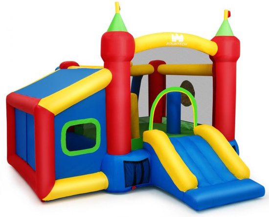 Springkasteel Opblaasbaar Kinder Springkasteel Speelkasteel met ...