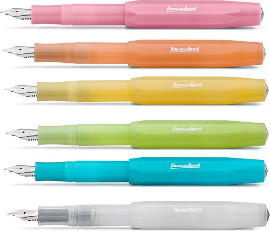 Kaweco - Cadeauset - (5delig) - Vulpen FROSTED SPORT BLUE BERRY ...