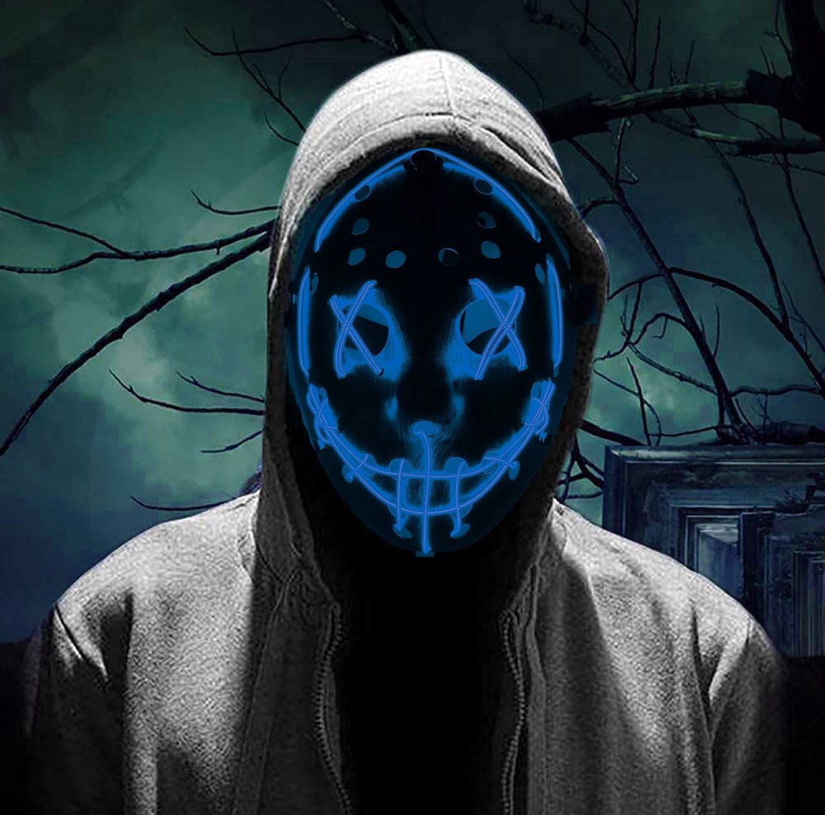 Jason Voorhees Masker - Jason Masker - Led Masker Halloween - Hockey ...