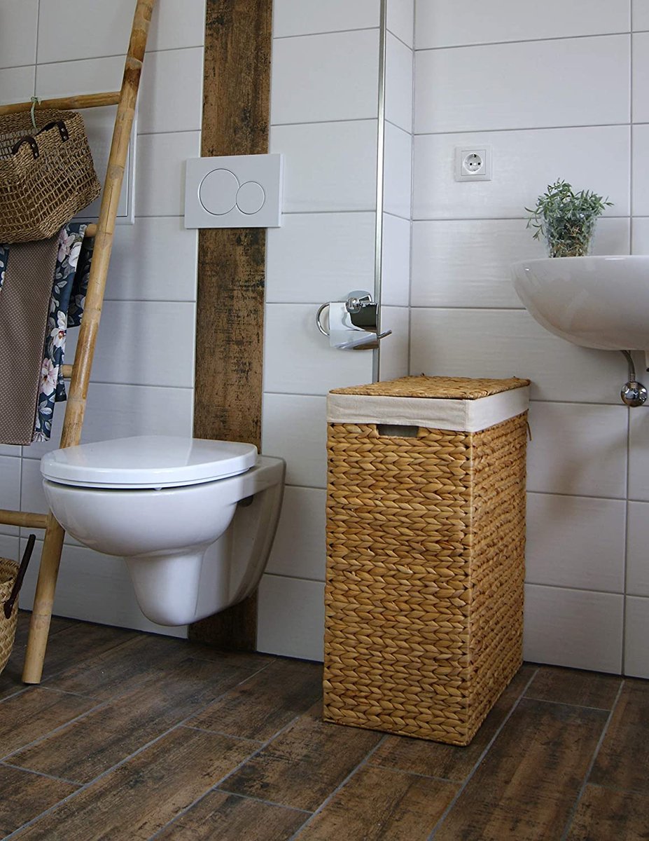 Niche wasmand, wasmand, gemaakt van waterhyacint verschillende maten ...