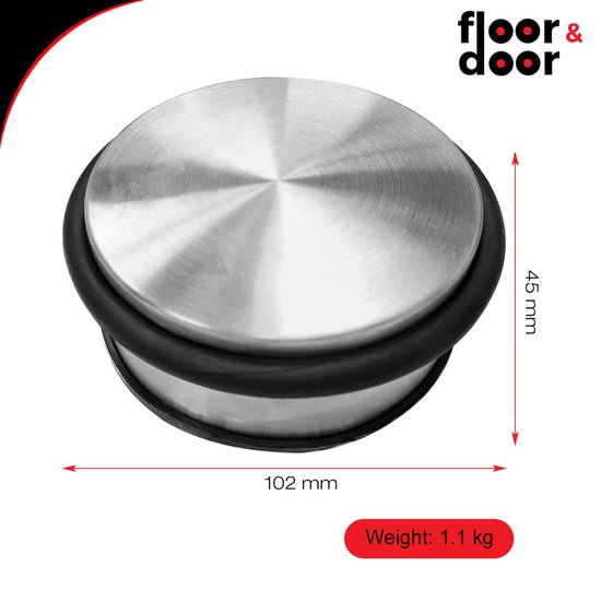 Deurstopper set van 4 - Deurblokkeerder - Stevige Heavy Duty ...