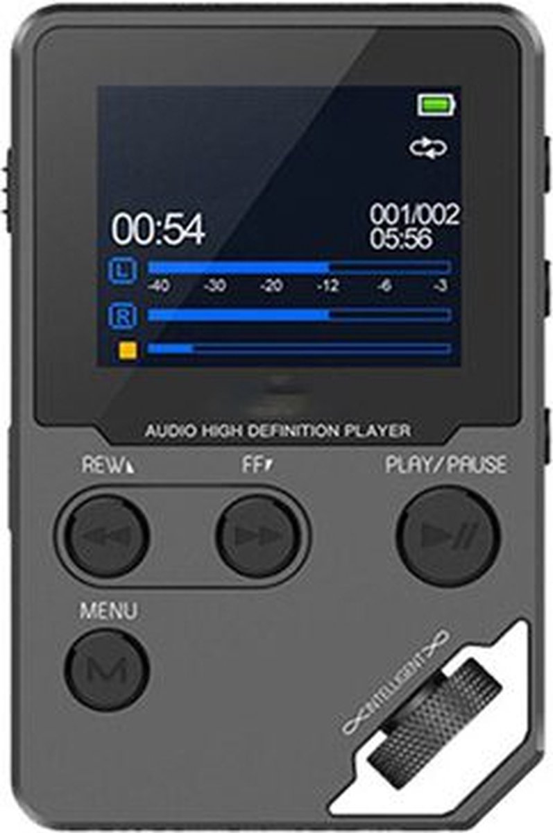 Amoi® C10 Professionele Hifi Dac mp3/mp4 speler 64GB (max. 128GB) | bol