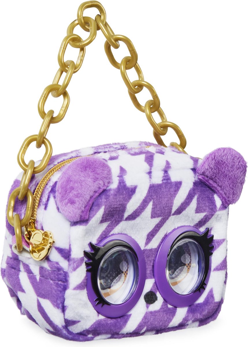 Purse Pets - Micros - Stijlvolle kleine handtas Panda met rollende ogen ...