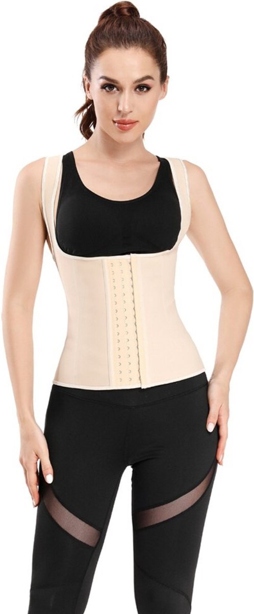 100% Latex Corset Maat S - Dames Korset met band - korset corrigerend ...