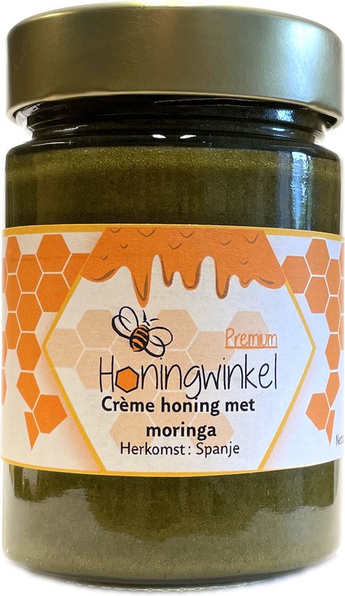 Honingwinkel - Premium crème honing met moringa - 450g - Spanje ...