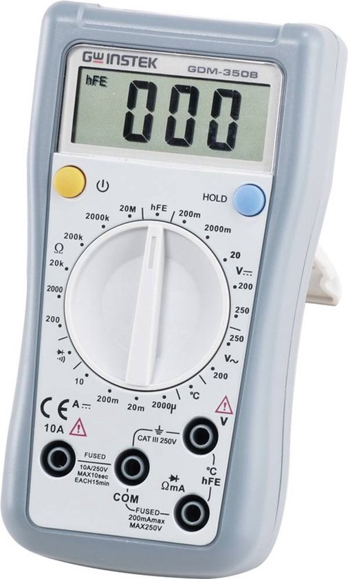 GW Instek 03UNDM350B0S Multimeter Digitaal Weergave (counts): 1999 ...
